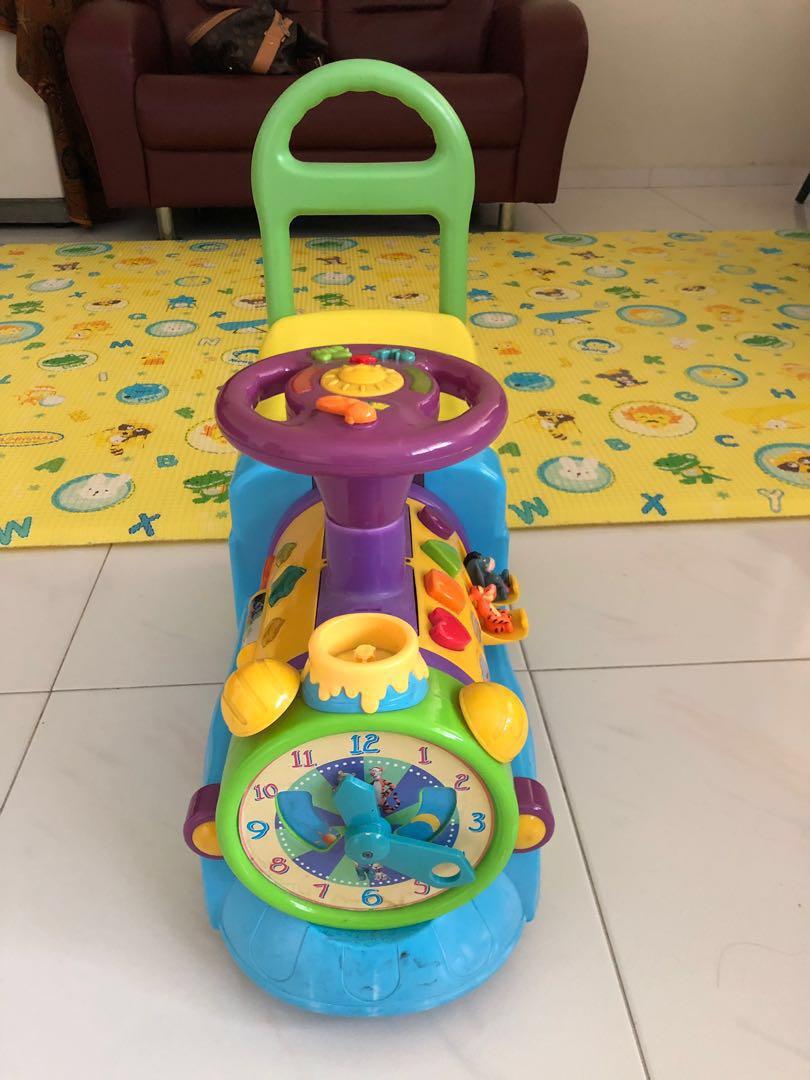 Winnie the Pooh train, car walker, Babies & Kids, Infant Playtime on ...