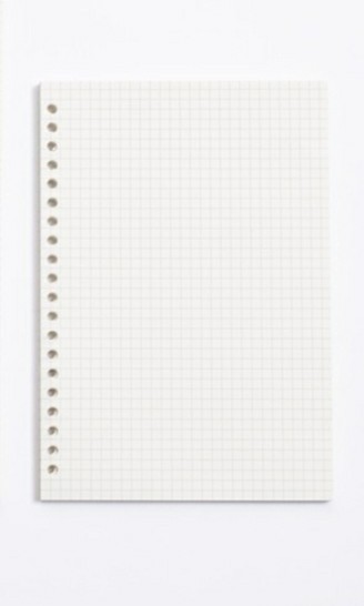 A5 loose leaf grid paper, Hobbies & Toys, Stationery & Craft ...