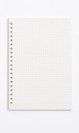 A5 loose leaf grid paper, Hobbies & Toys, Stationery & Craft ...