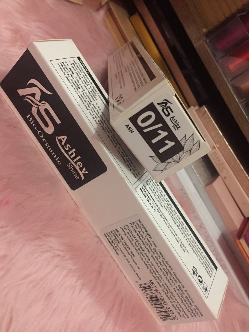 Ashley shine hair color in Ash, Beauty & Personal Care, Hair on Carousell