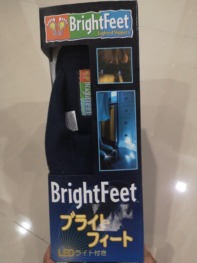 Bright Feet Lighted Bedroom Slippers, Women's Fashion, Footwear ...