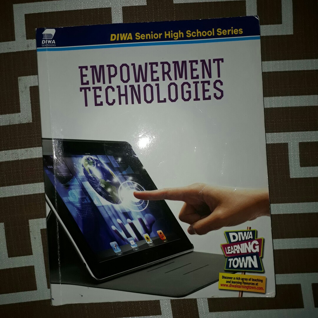 [DIWA] EMPOWERMENT TECHNOLOGIES K12 TEXTBOOK, Hobbies & Toys, Books ...