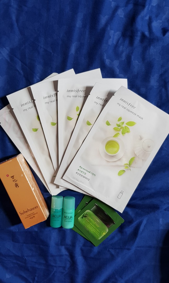 Face mask & sample kit, Beauty & Personal Care, Face, Face Care on ...