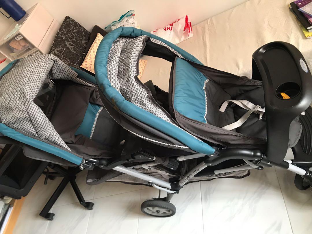 Graco Duo Glider - Double Tandem Stroller, Babies & Kids, Going Out ...