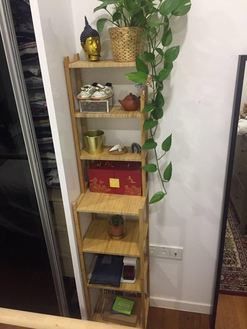 IKEA Ragrund Bamboo Shelves, Furniture & Home Living, Furniture ...