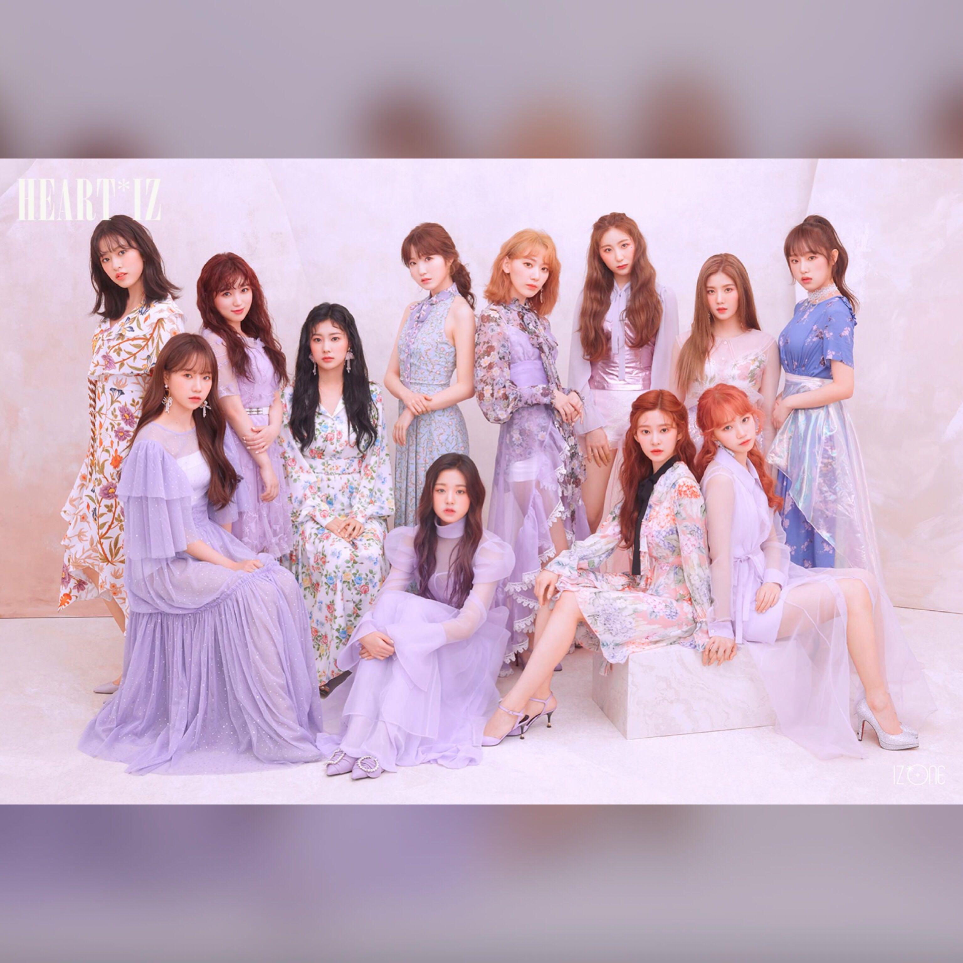 Iz*one Heart*Iz Signature Kihno Set (Violeta+Sapphire)Izone, Hobbies ...