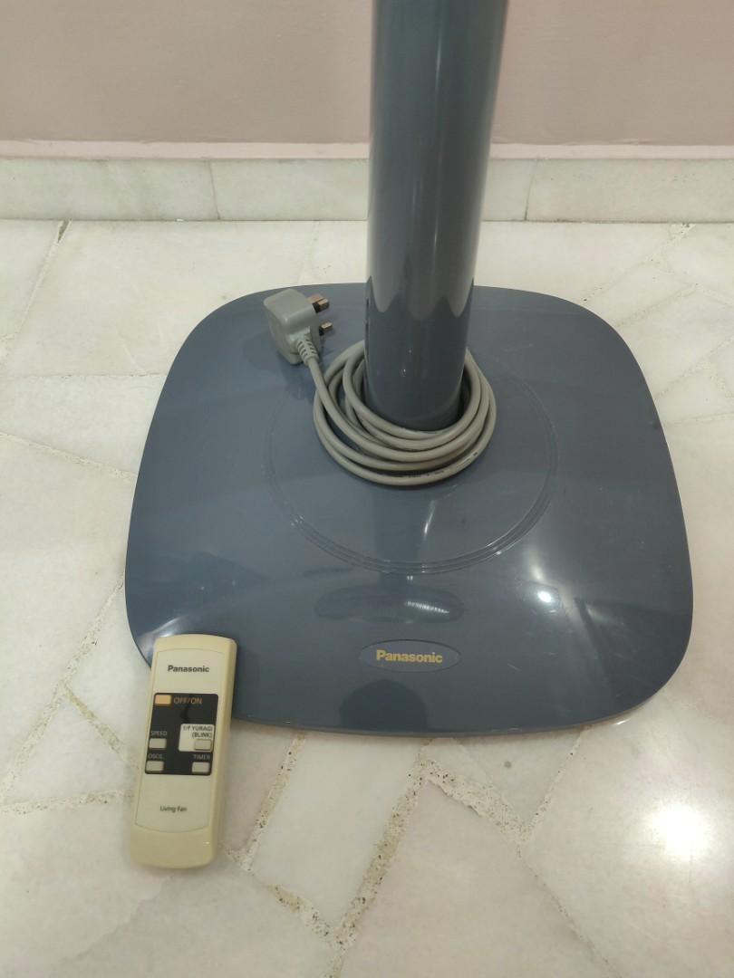 Panasonic Stand Fan F409KS with remote, Furniture & Home Living ...