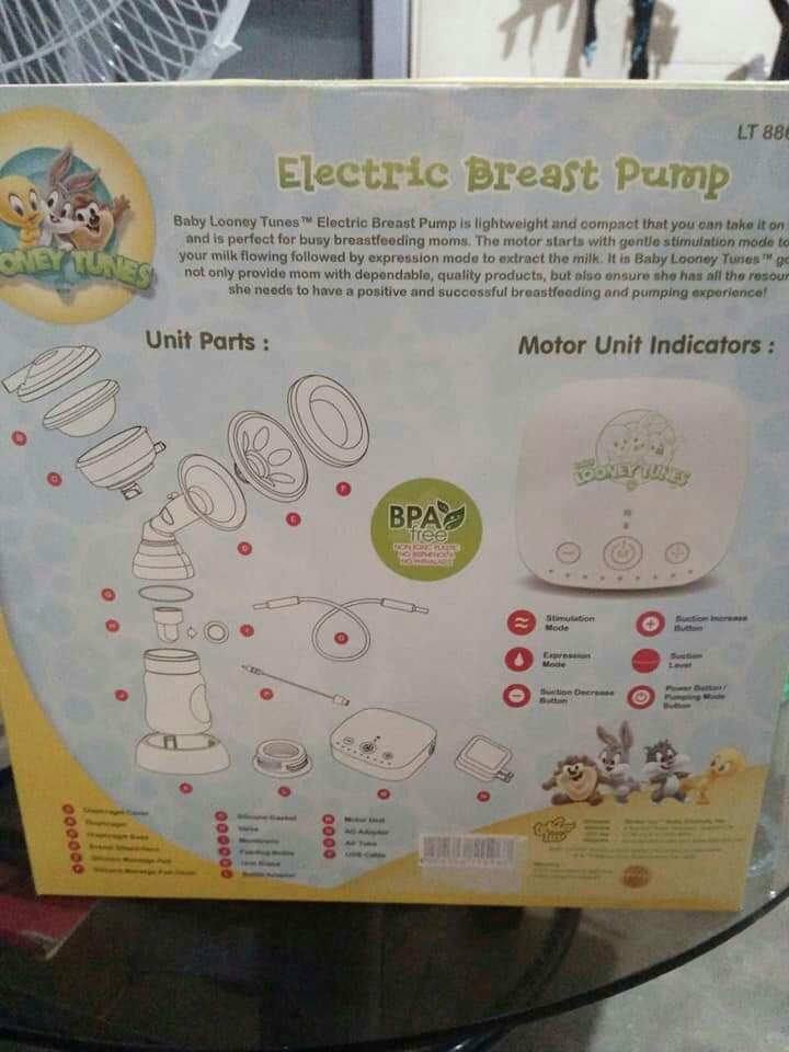 Looney tunes electric pump, Babies & Kids, Bathing & Changing, Baby Toiletries & Grooming on ...