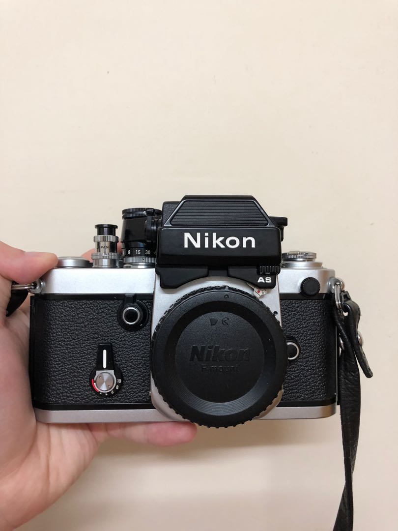 接近全新Nikon F2AS 連AR-1, 攝影器材, 鏡頭及裝備 - Carousell