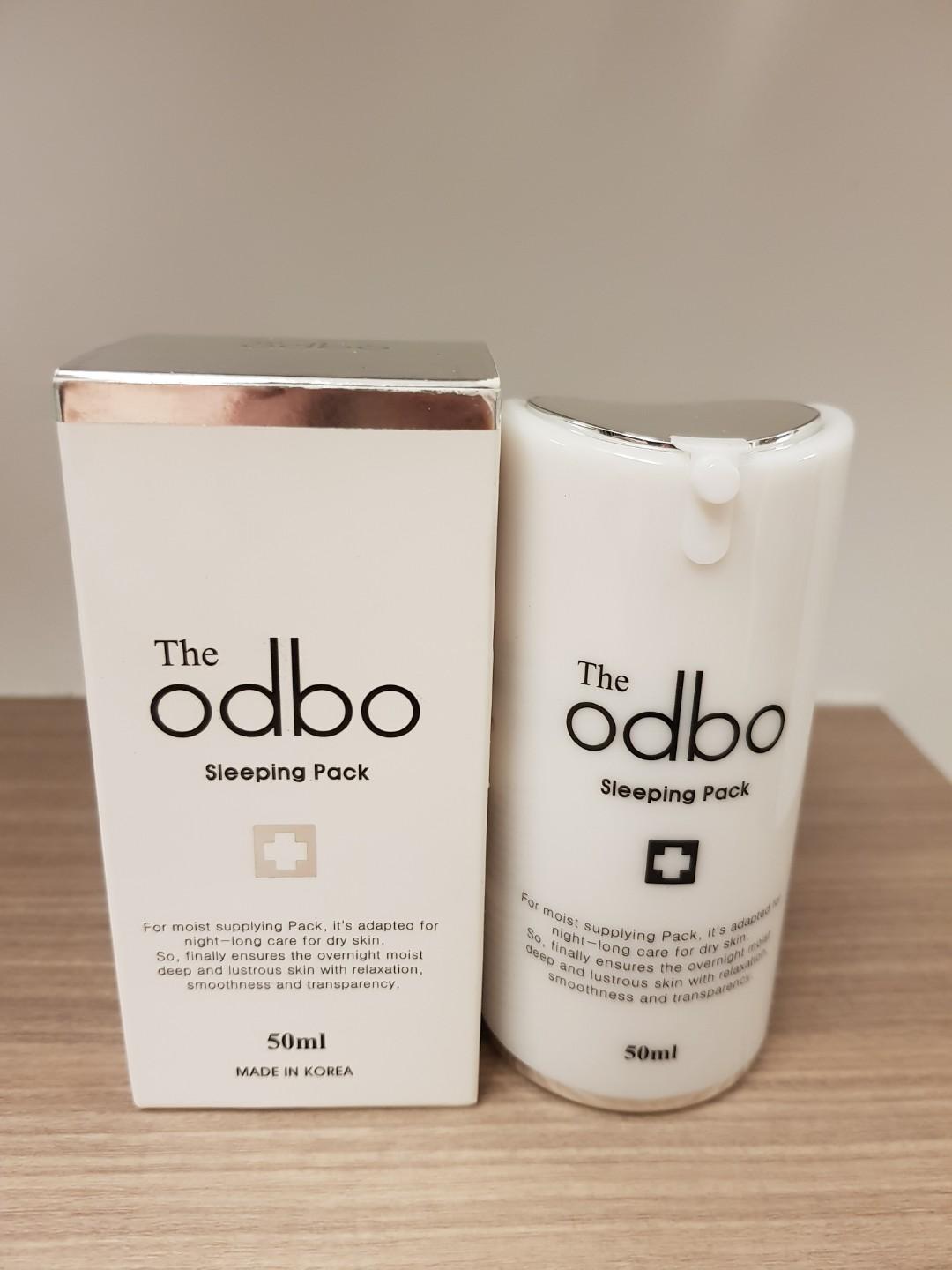 Odbo Sleeping Pack, Beauty & Personal Care, Face, Face Care on Carousell