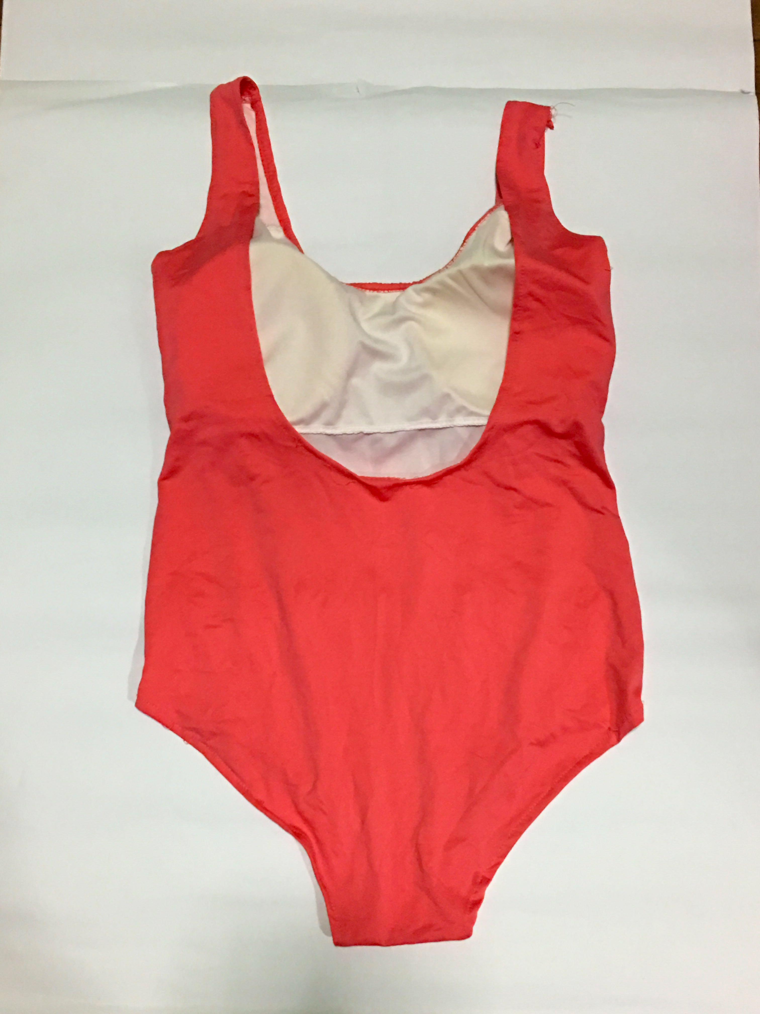One-piece Pink Swimsuit, Women's Fashion, Swimwear, Bikinis & Swimsuits ...