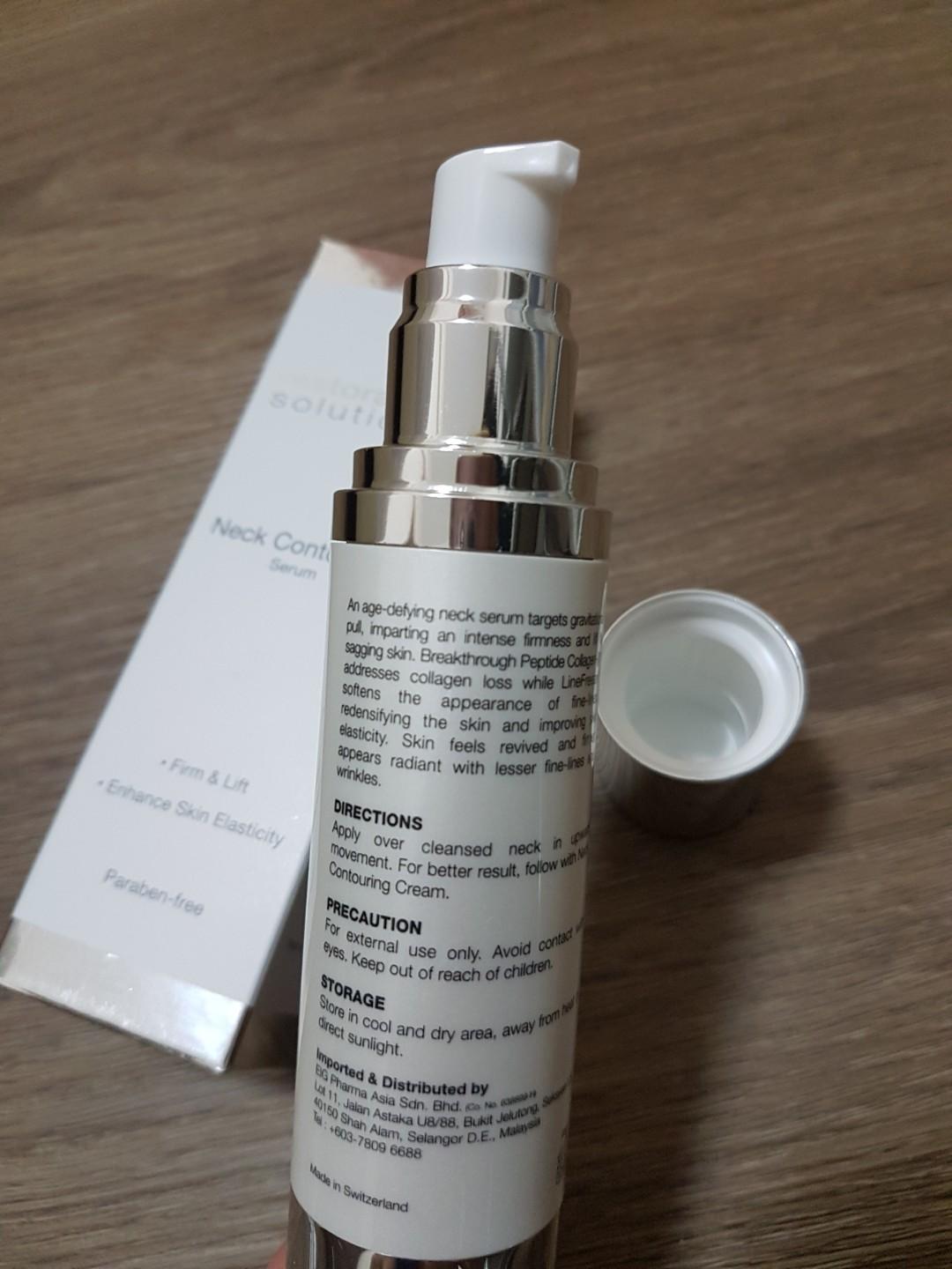 Restorative Solutions Neck Contouring Serum, Beauty & Personal Care, Face, Face Care on Carousell
