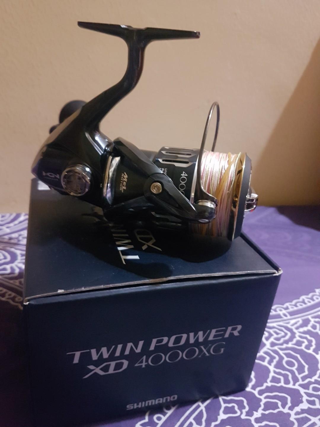 Shimano twinpower reel XD 4000XG, Sports Equipment, Fishing on Carousell