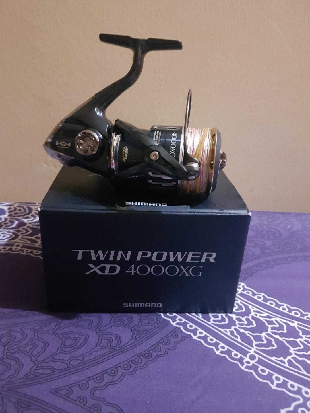 Shimano twinpower reel XD 4000XG, Sports Equipment, Fishing on Carousell