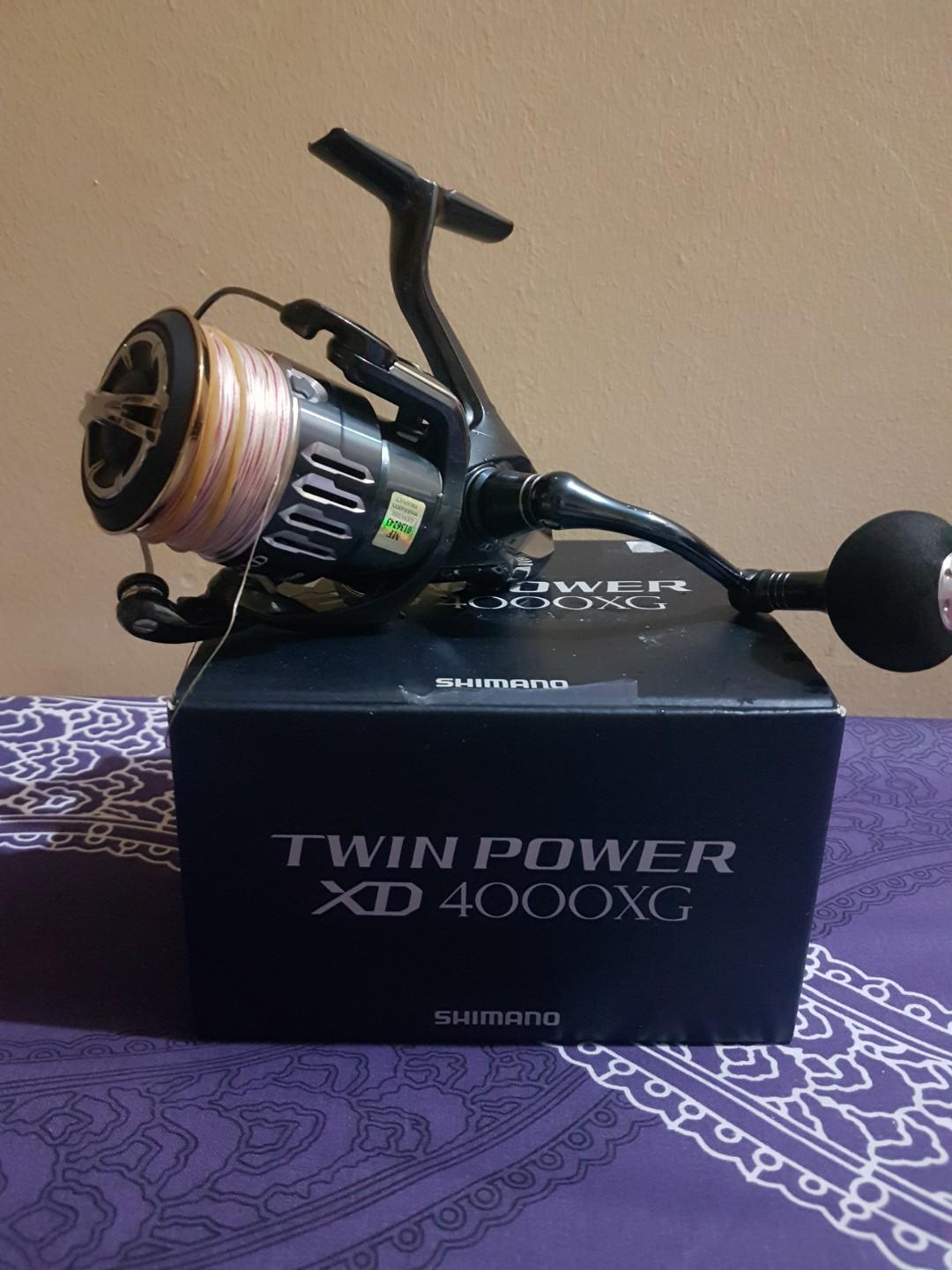 Shimano twinpower reel XD 4000XG, Sports Equipment, Fishing on Carousell