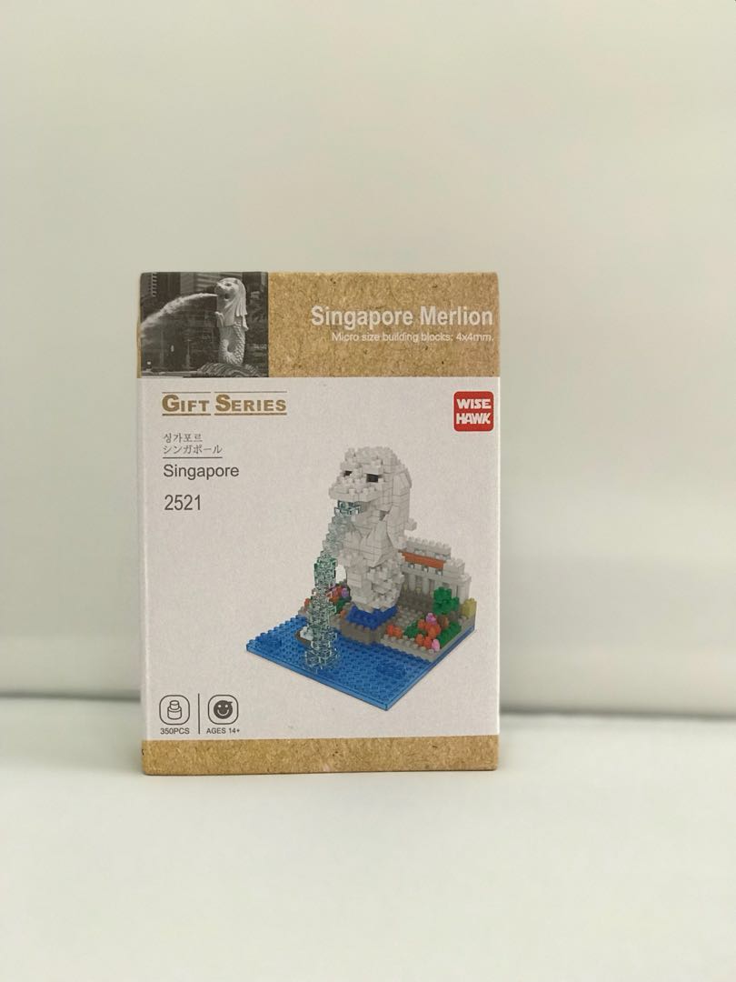 Singapore Merlion Mirco Size Building Blocks, Hobbies & Toys, Toys ...