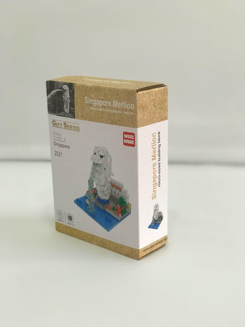 Singapore Merlion Mirco Size Building Blocks, Hobbies & Toys, Toys ...