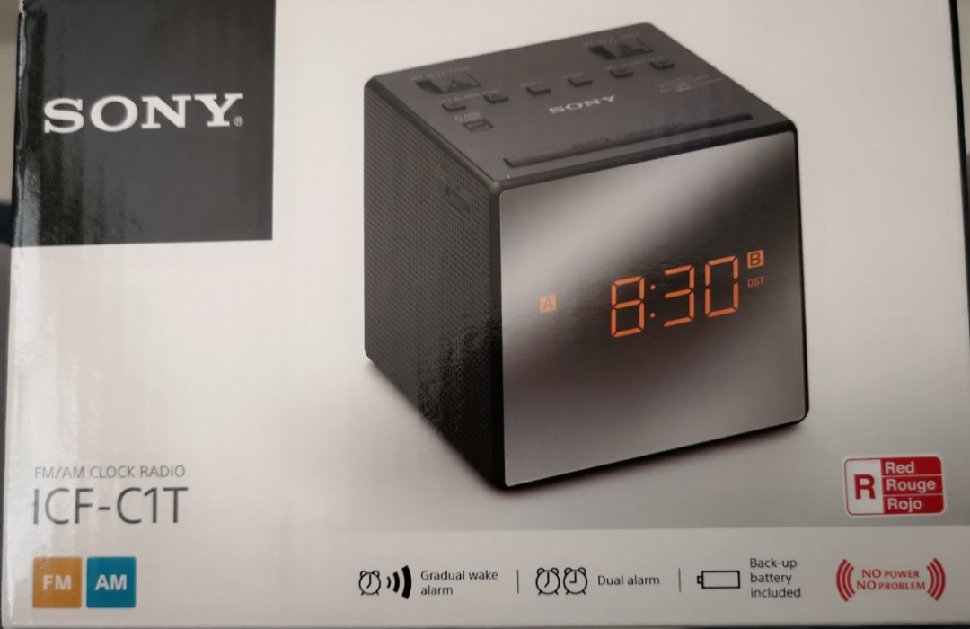 Sony ICF-C1T, Audio, Portable Music Players on Carousell