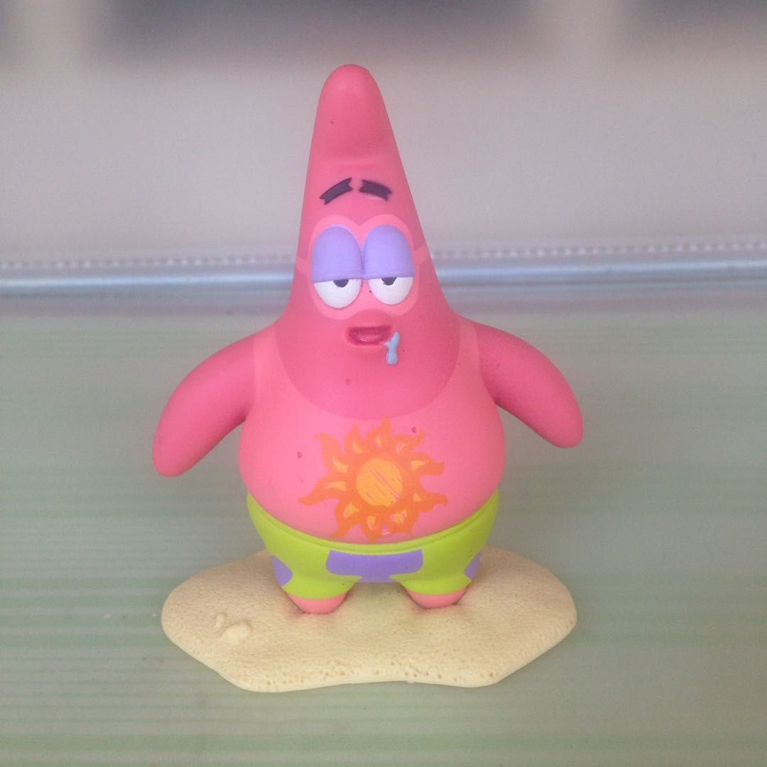 Spongebob Squarepants Patrick Static Figure Viacom 2013, Toys ...