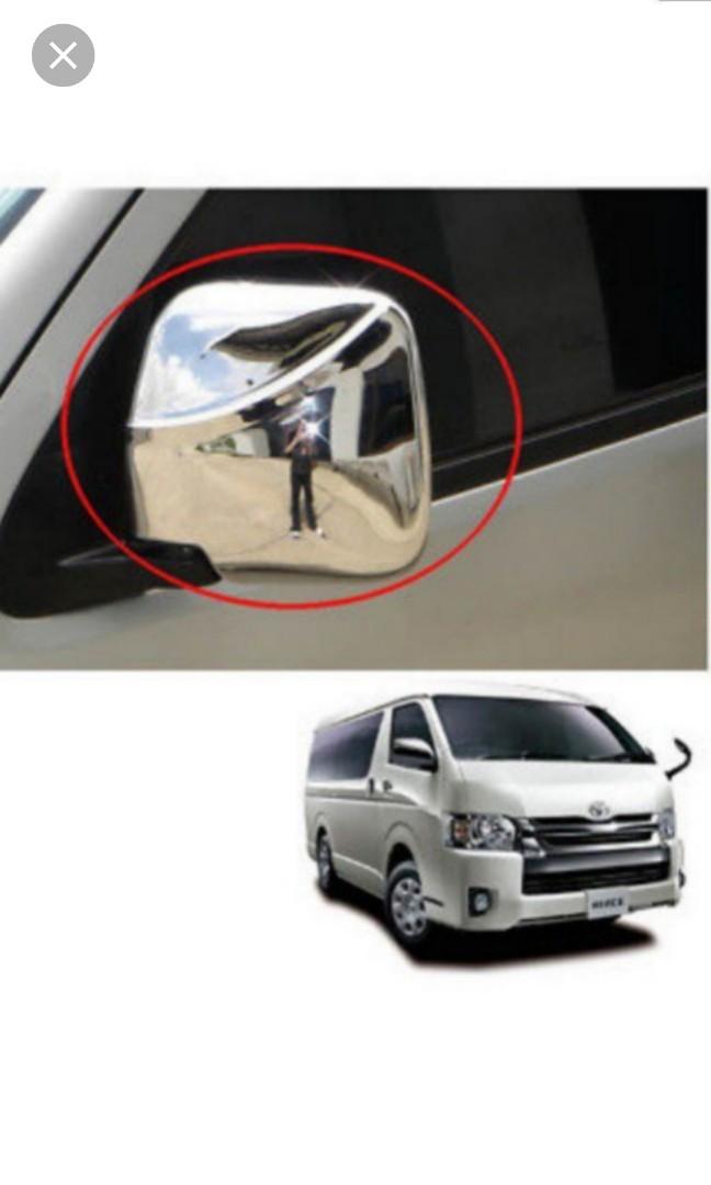Toyota Hi Ace Van / Minibus KDH Chrome (Manual Type) Door Mirror (NEW ...