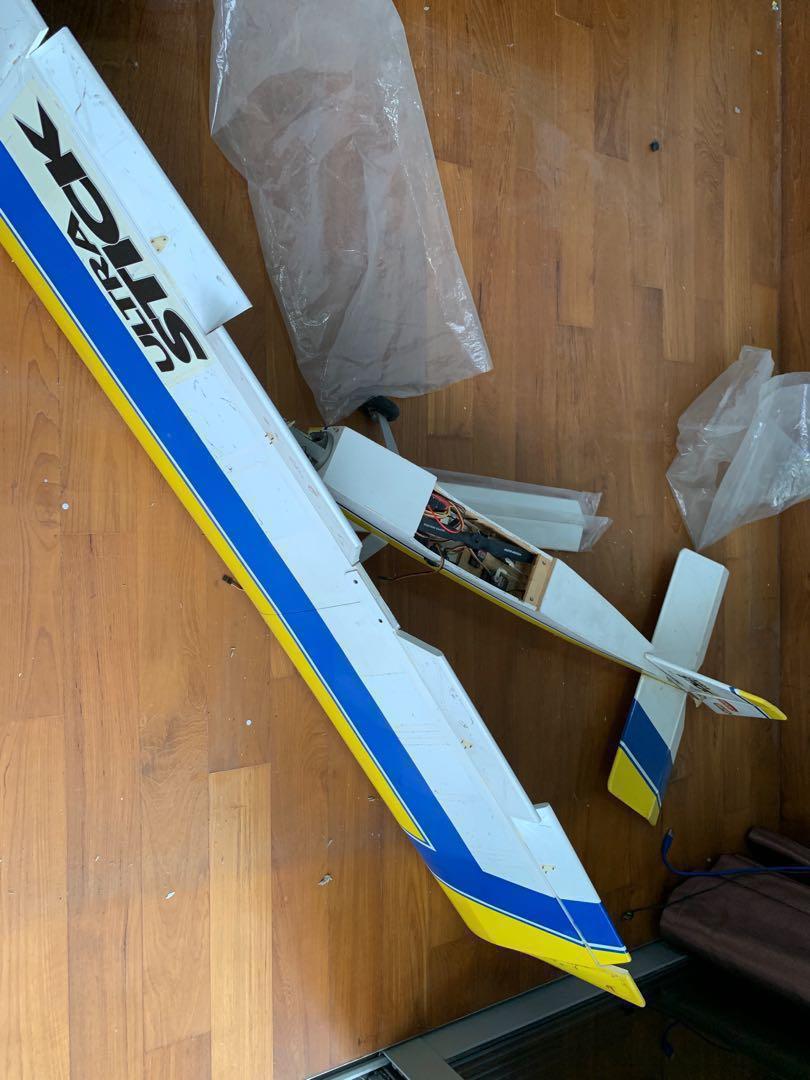 ULTRA STICK 40 ARF BALSA RADIO CONTROLLED AIRPLANE, Hobbies & Toys ...