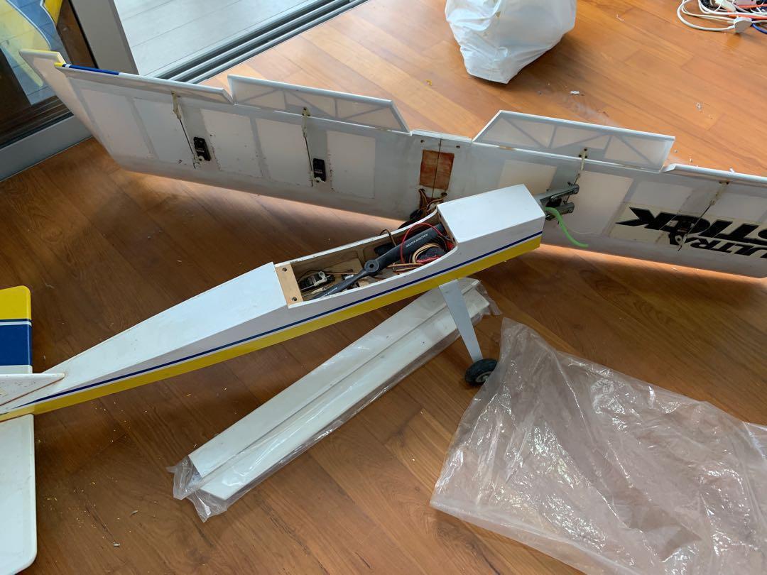 ULTRA STICK 40 ARF BALSA RADIO CONTROLLED AIRPLANE, Hobbies & Toys ...