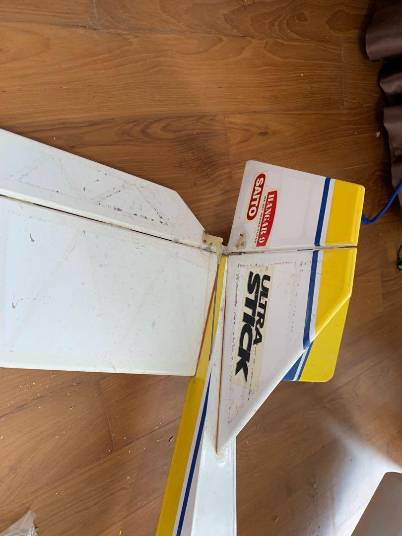 ULTRA STICK 40 ARF BALSA RADIO CONTROLLED AIRPLANE, Hobbies & Toys ...
