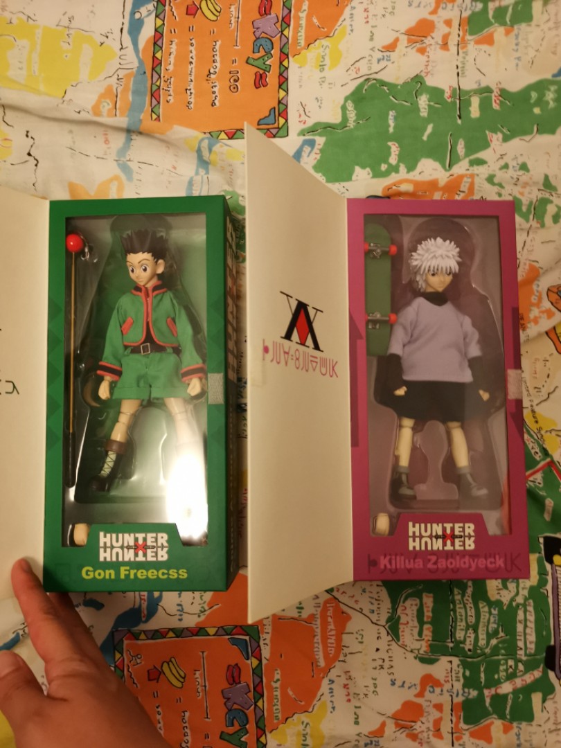 1:6 Rah 全職獵人可動公仔小岡＆基路亞 hunter x hunter gon killua not figma shf, 興趣及遊戲 ...