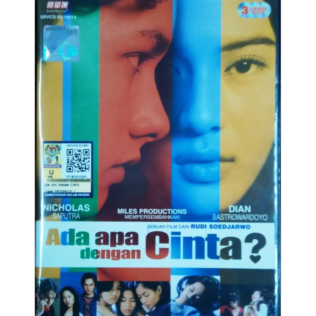 Ada Apa Dengan Cinta? Indonesia Movie VCD Original New And Sealed ...