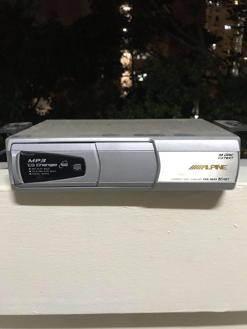 Alpine cd changer, Audio, Portable Music Players on Carousell