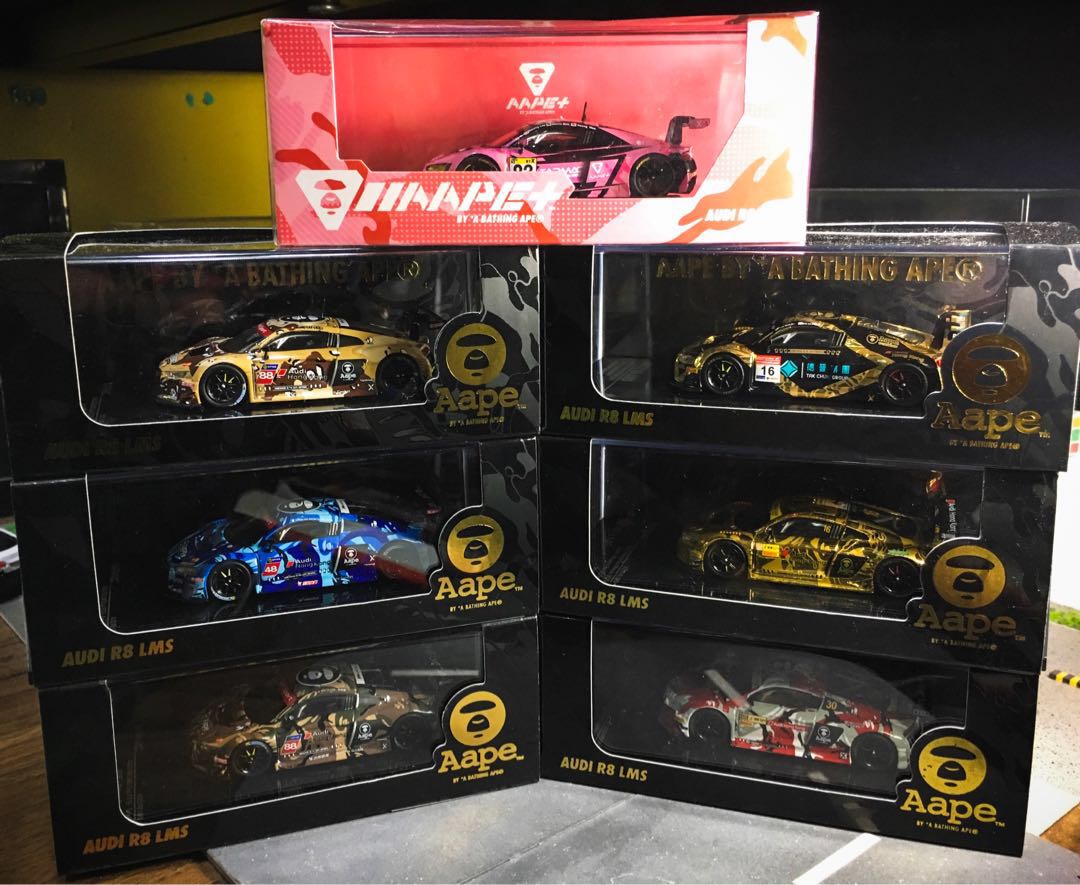 Bape x tarmacworks diecast model set, Hobbies & Toys, Toys & Games on ...