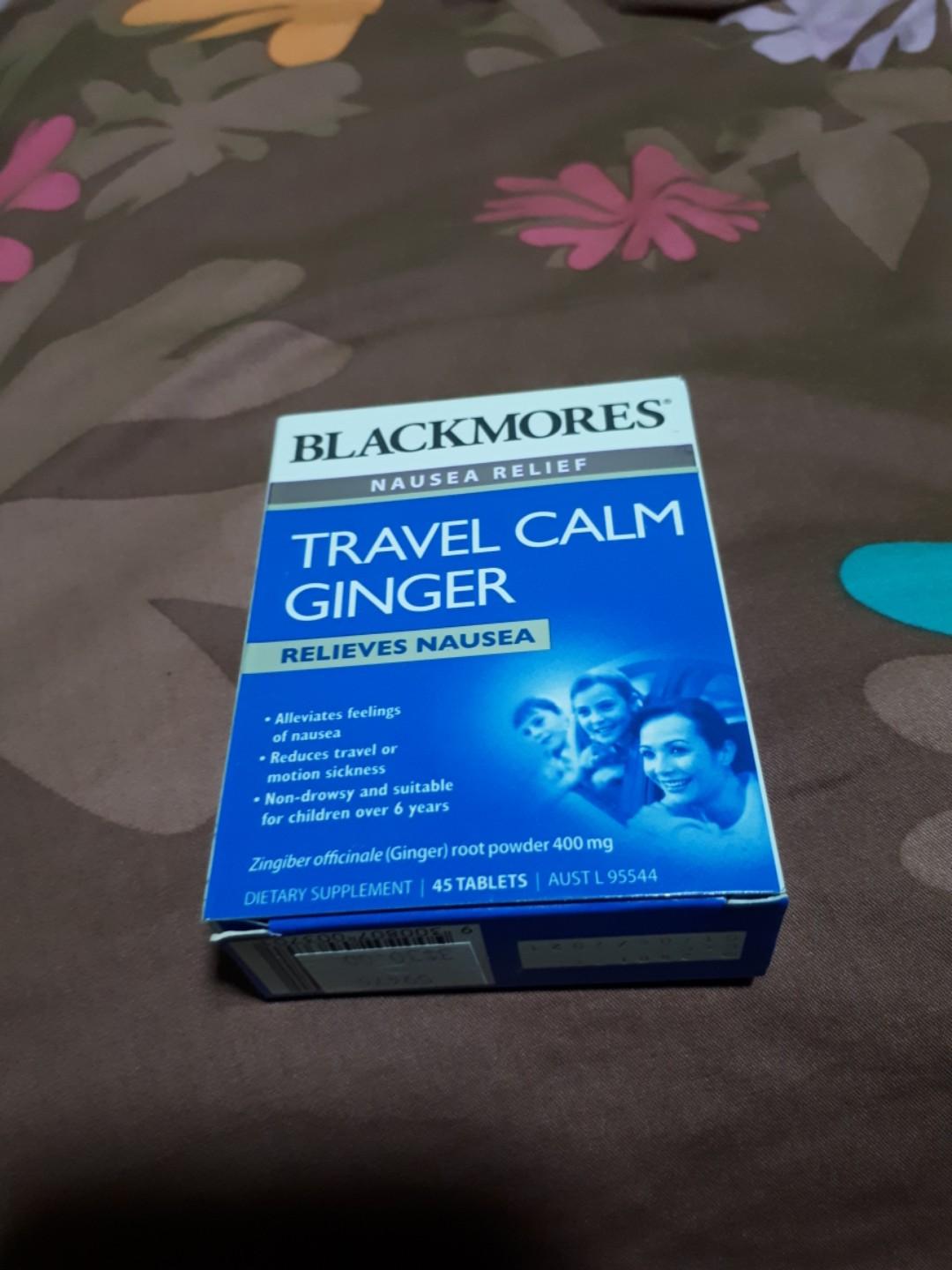 Blackmores Travel Ginger Calm, Everything Else on Carousell