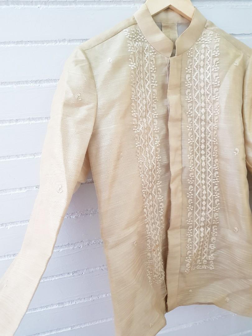 Custom Made Barong, Men's Fashion, Tops & Sets, Formal Shirts on Carousell