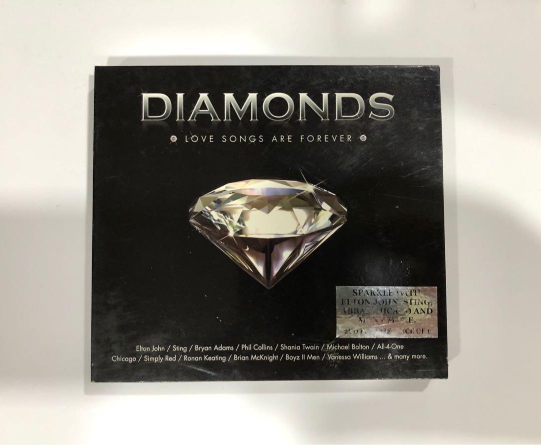Diamonds: Love Songs Are Forever Music CD Album, Hobbies & Toys, Music ...