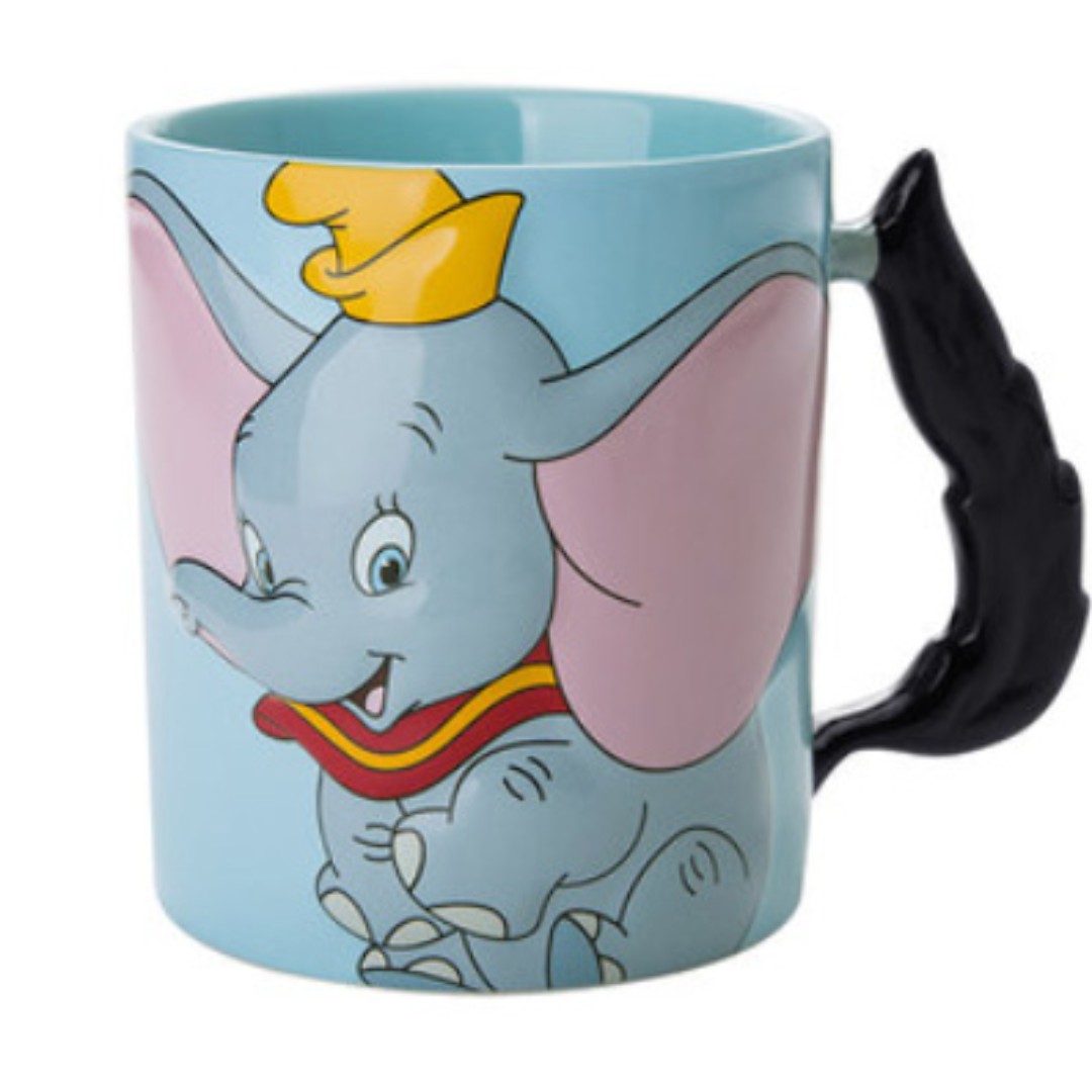 Disney Store Dumbo cartoon water Mug 301mL -400mL, Hobbies & Toys ...