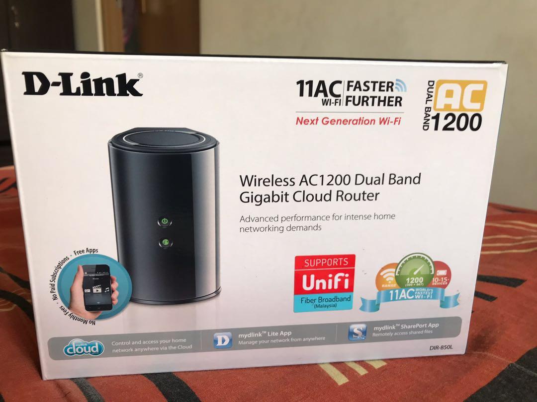 Dlink Router Ac1200, Computers & Tech, Parts & Accessories, Networking ...
