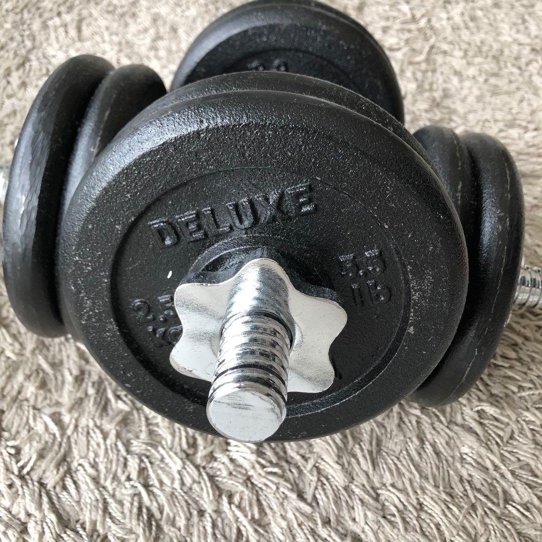 Dumbbell set, Sports Equipment, Exercise & Fitness, Weights & Dumbbells ...