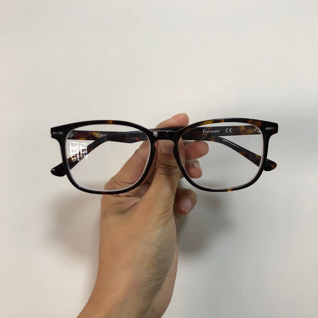 Firmoo unisex square frame spectacles, Men's Fashion, Watches ...