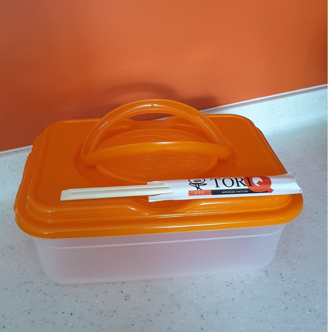 Fragrance Bak kwa Empty Plastic Container Box, Furniture & Home Living ...