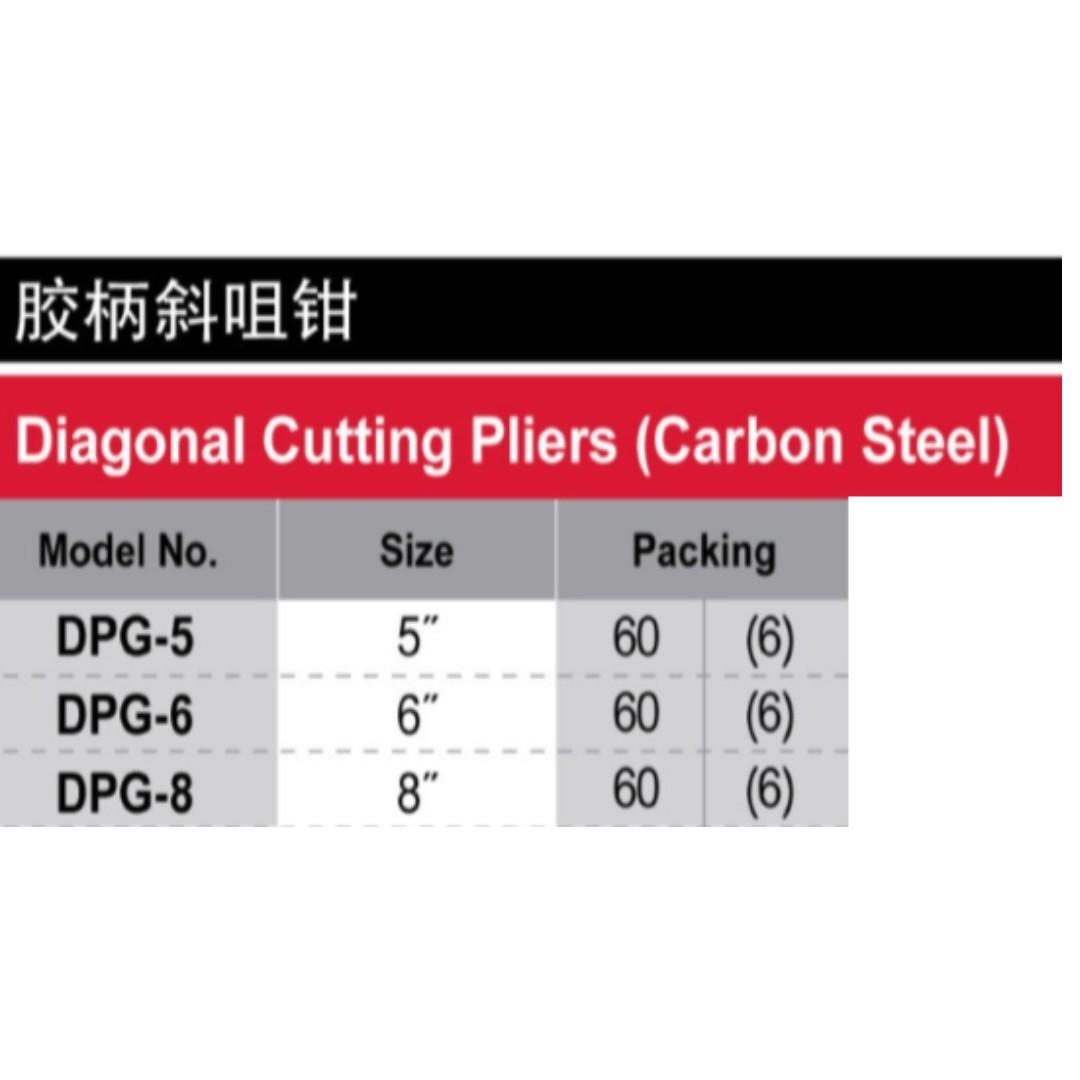 Jetech DPG-5 Diagonal Cutting Pliers (Carbon Steel), TV & Home ...