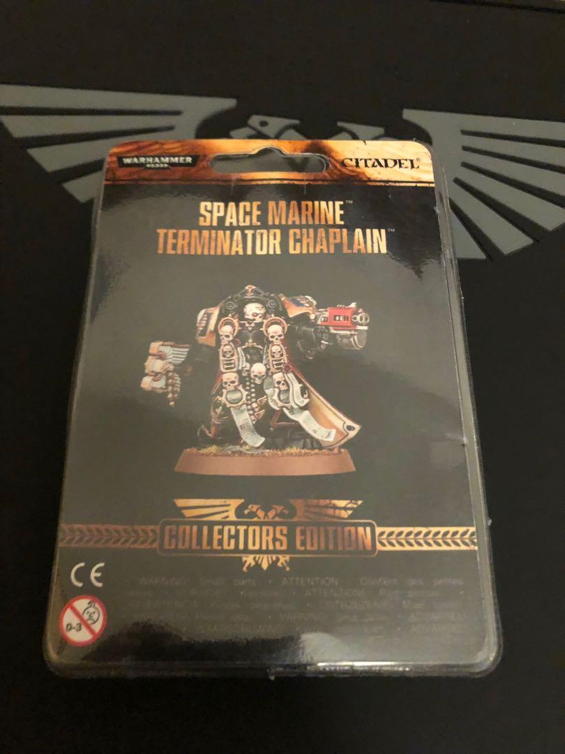 Limited Edition 40k Warhammer Terminator Chaplain, Hobbies & Toys, Toys ...