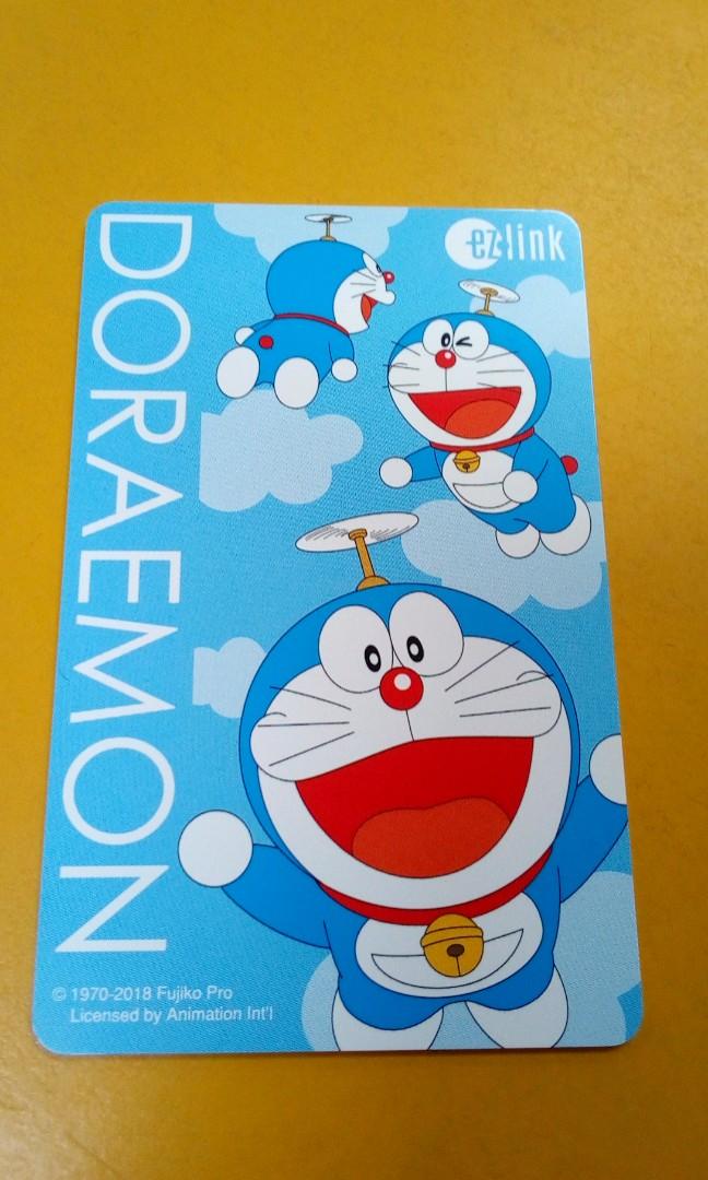 Limited edition Doraemon Flying cap EZLINK card, Hobbies & Toys ...