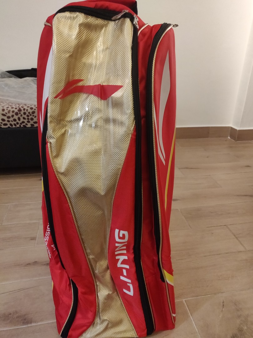 Li-Ning Racket Bag, Sports Equipment, Sports & Games, Racket & Ball ...