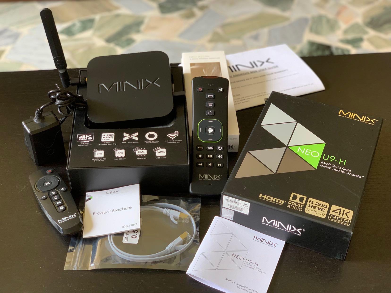 Minix Neo U9-H (with Neo A2 Lite wireless remote control), TV & Home ...