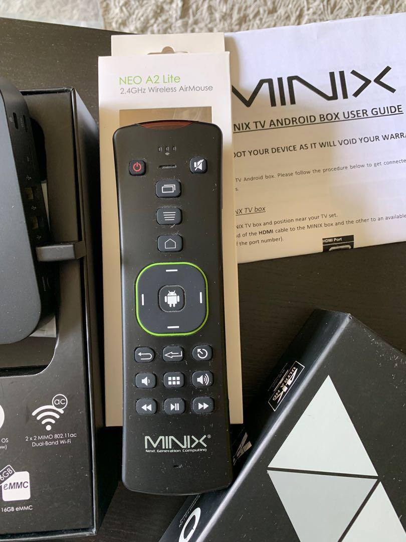 Minix Neo U9-H (with Neo A2 Lite wireless remote control), TV & Home ...