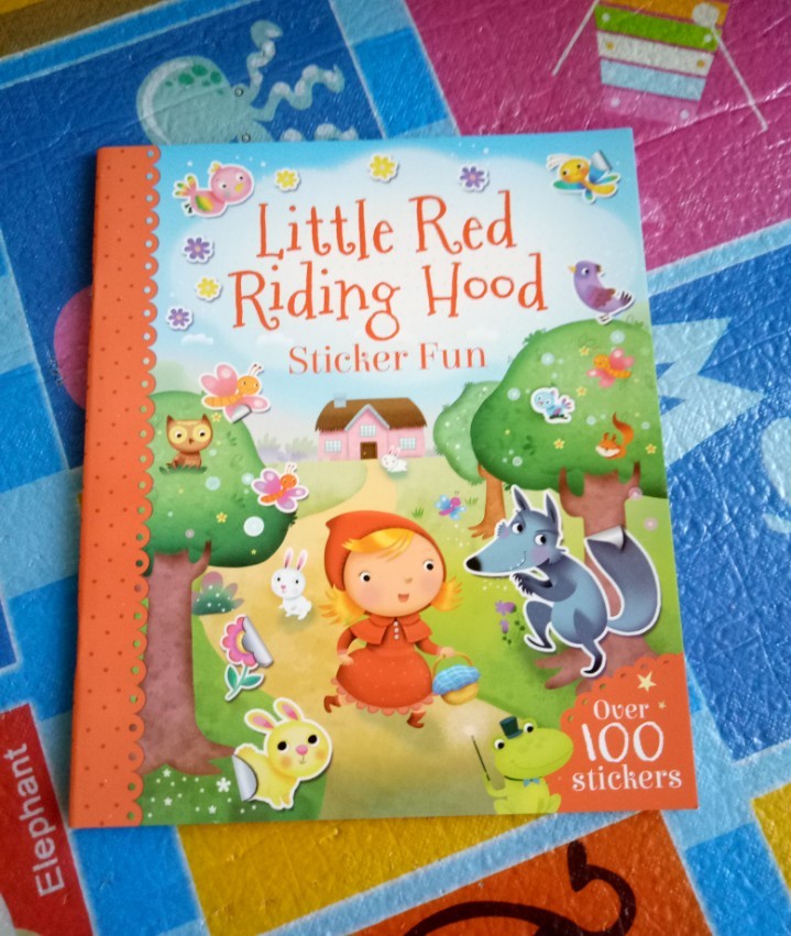 (NEW) Little Red Riding Hood Sticker Book, Hobbies & Toys, Books ...