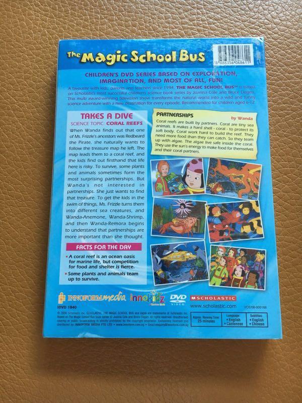 (New) The Magic School Bus Takes a Dive DVD, Hobbies & Toys, Music ...