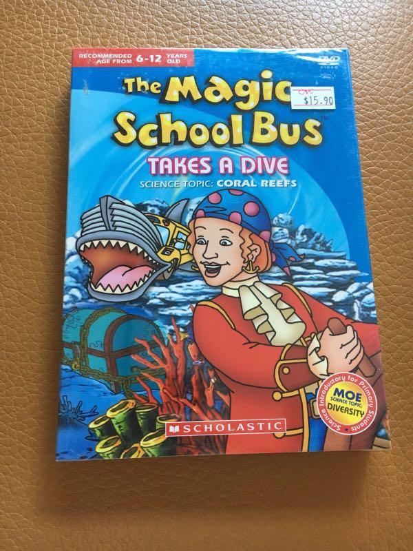 (New) The Magic School Bus Takes a Dive DVD, Hobbies & Toys, Music ...