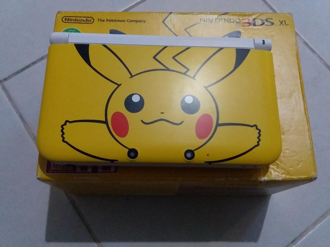 Nintendo 3DS XL Pikachu Edition, Video Gaming, Video Game Consoles ...
