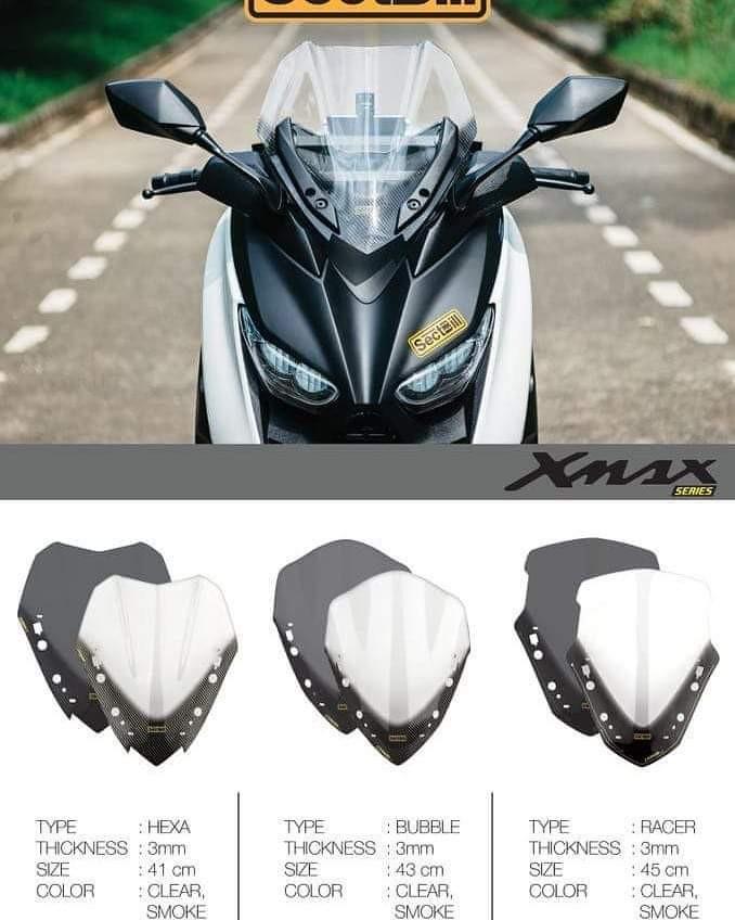 INSTOCK Sectbill Visor For Yamaha Xmax 300, Motorcycles, Motorcycle ...